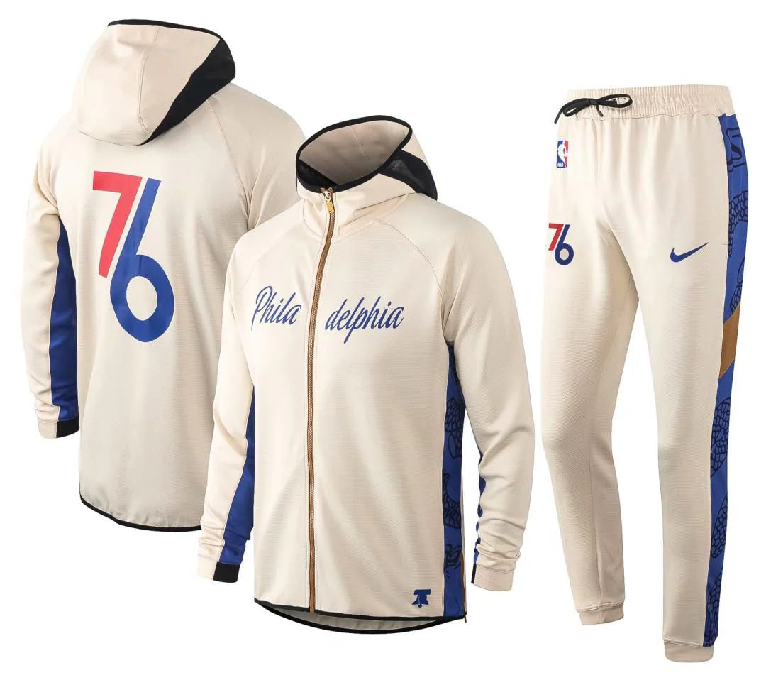 KIT Tuta con cappuccio Philadelphia 76 NBA – outletdelcalcio