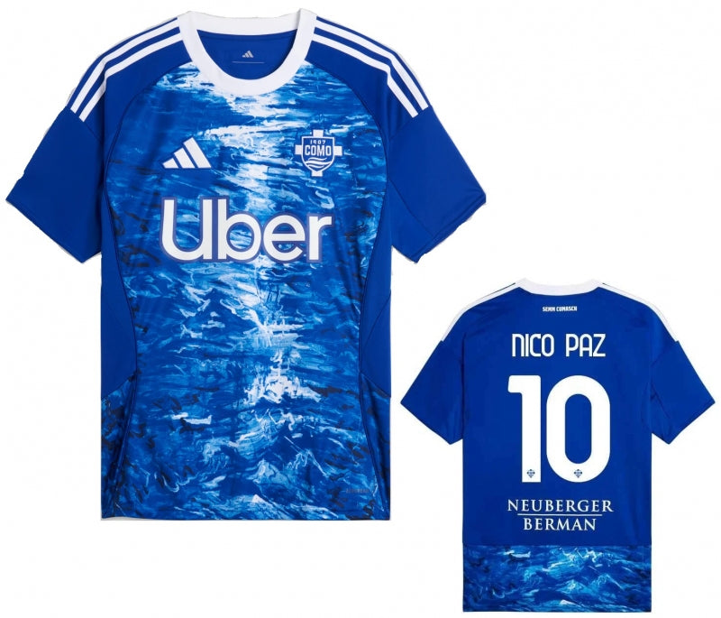 MAGLIA COMO NICO PAZ HOME 2025/26 – outletdelcalcio